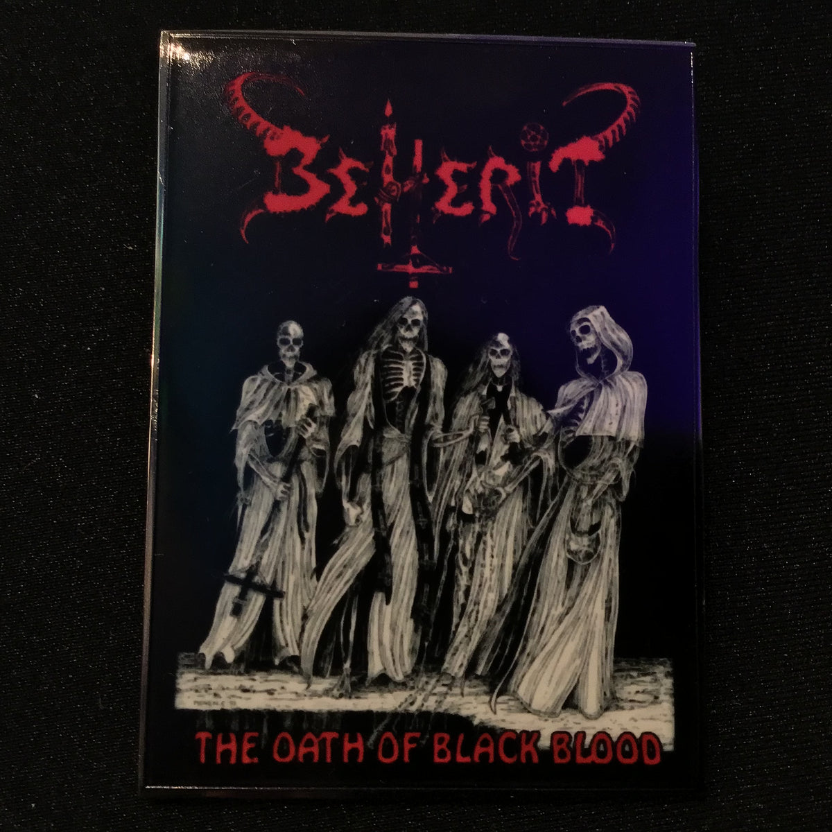 BEHERIT Oath of Black Blood pin – ABRAXAS